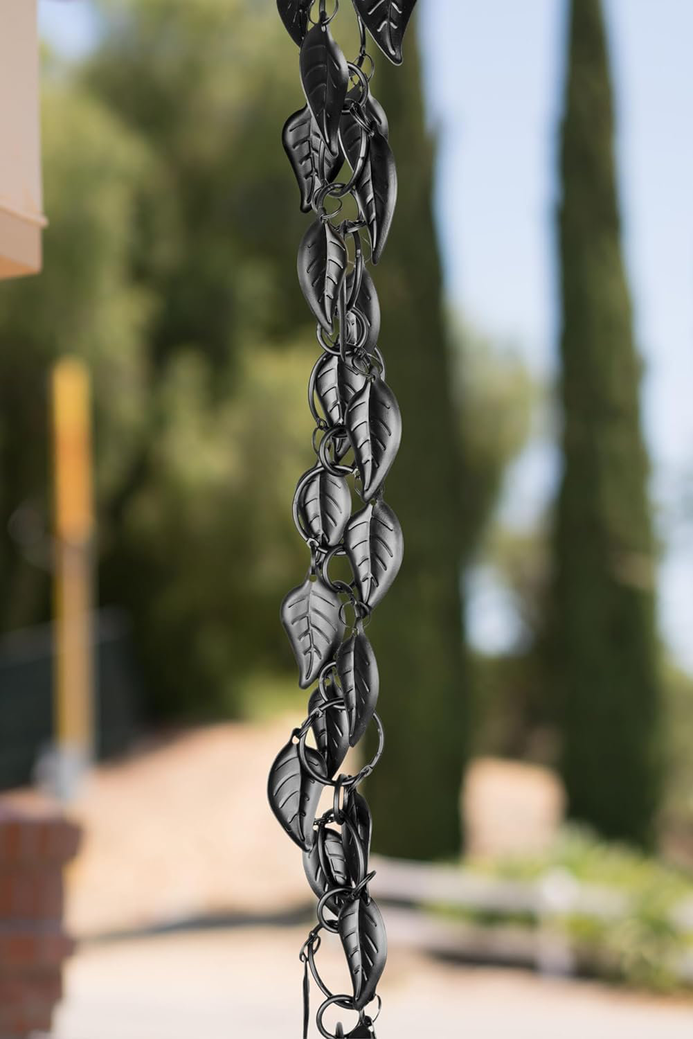 Monarch Rain Chains Aluminum Cascading Leaves Rain Chain Replacement ...