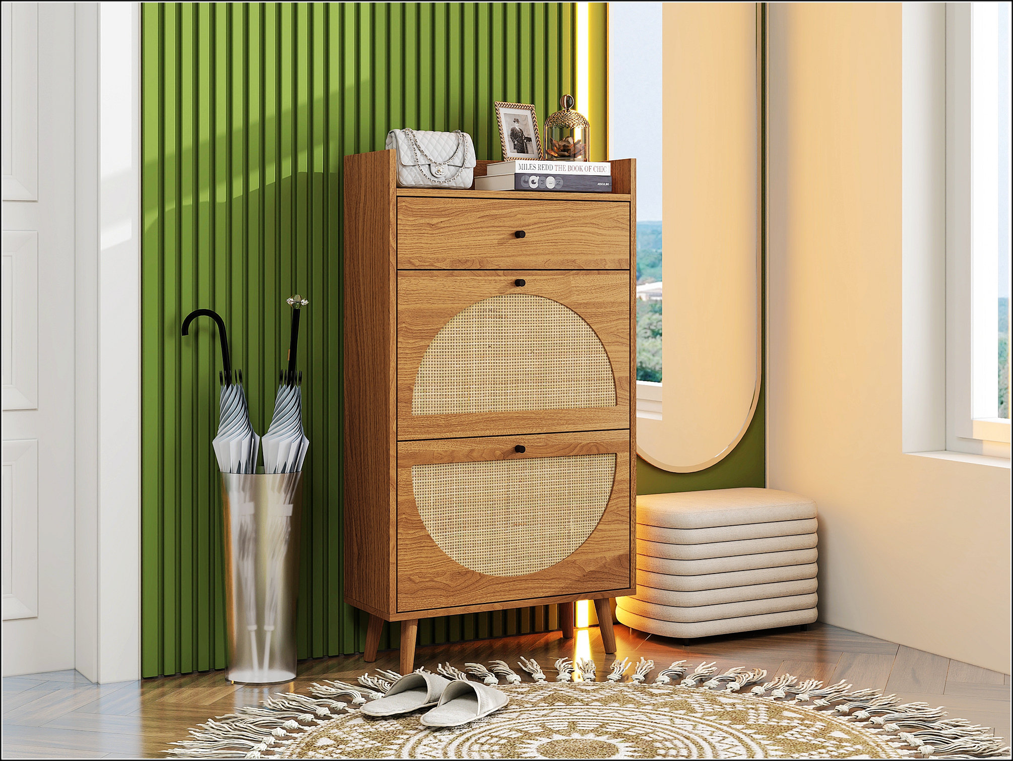 Bay Isle Home™ 2 Door 1 Drawer Cabinet | Wayfair