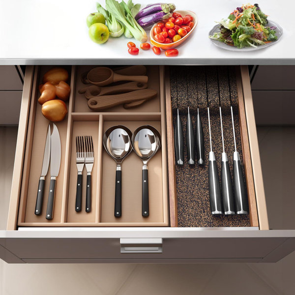MCKINNON HOME FURNISHINGS, INC. Knife Drawer Organizer Insert, In ...