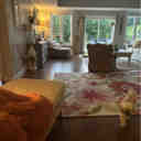 Red Barrel Studio® Leroi Floral Handmade Tufted Red/Pink Area Rug ...