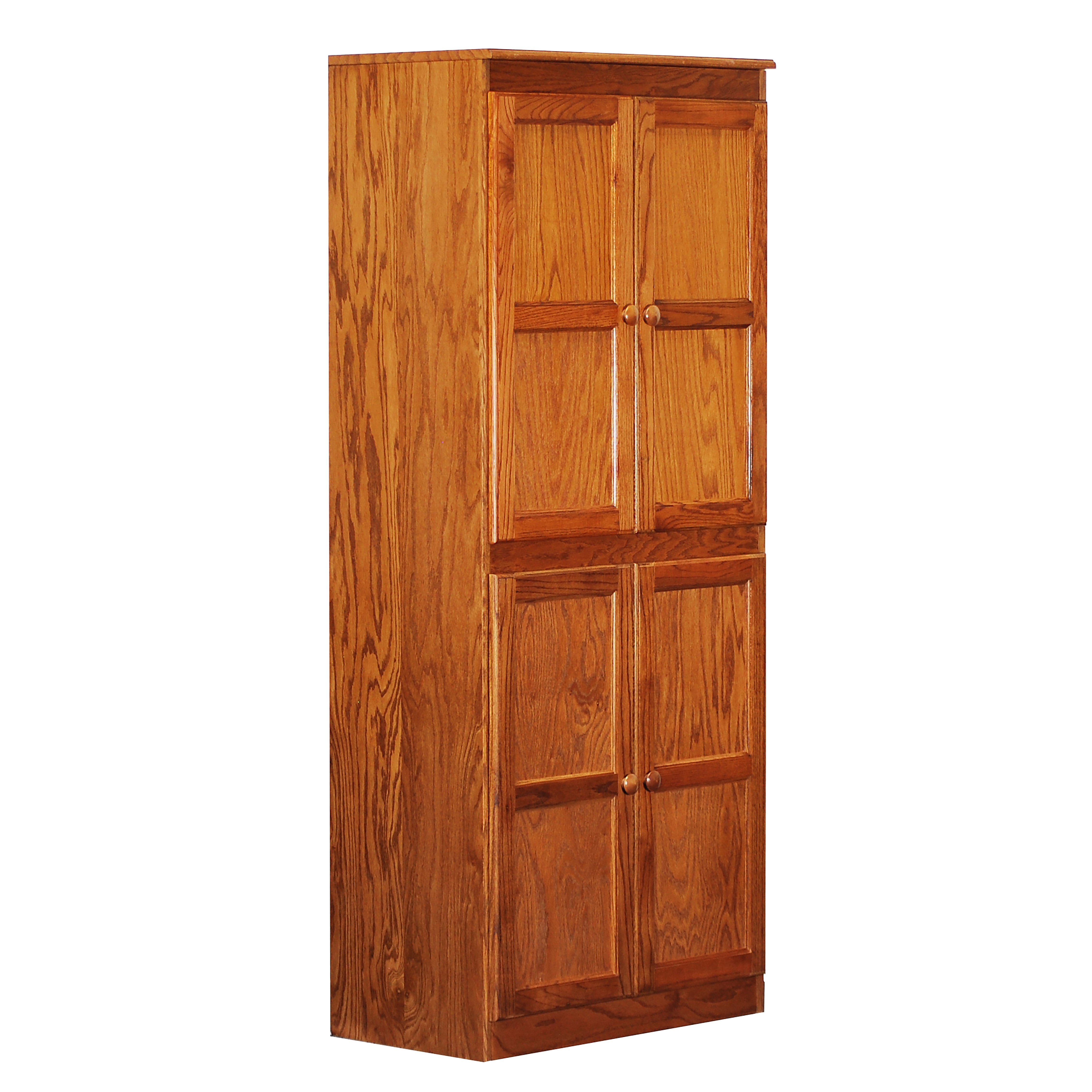 Darby Home Co Kesterson Wood Storage Cabinet, 72 inch with 5 Shelves ...
