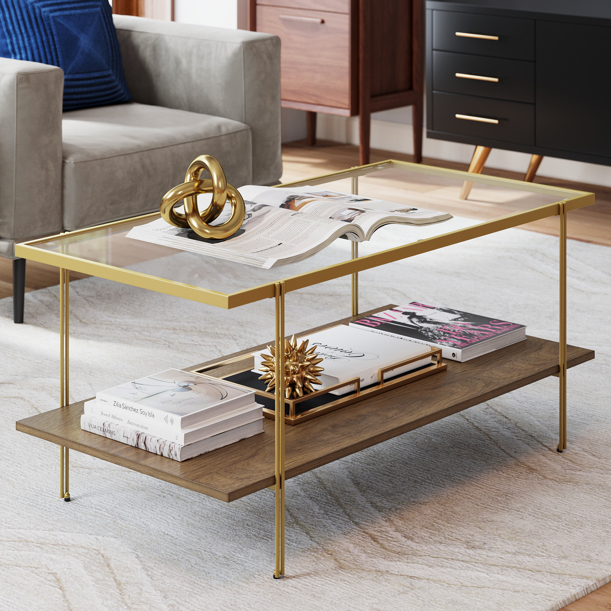 Nathan James Asher Coffee Table with Storage & Reviews | Wayfair