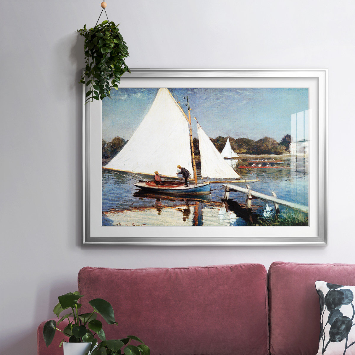 Vault W Artwork Monet Framed On Paper by Claude Monet Print | Wayfair