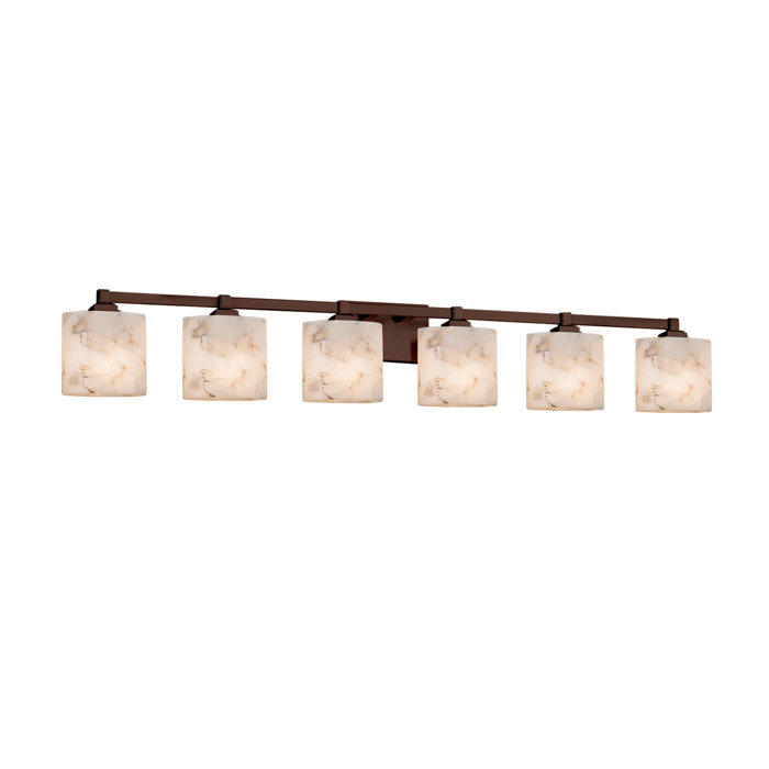 Wade Logan® Bouzoun 6 - Light Dimmable Vanity Light | Wayfair