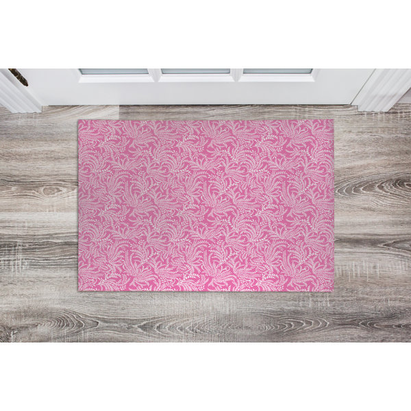 Winston Porter Mahera Floral Rug | Wayfair