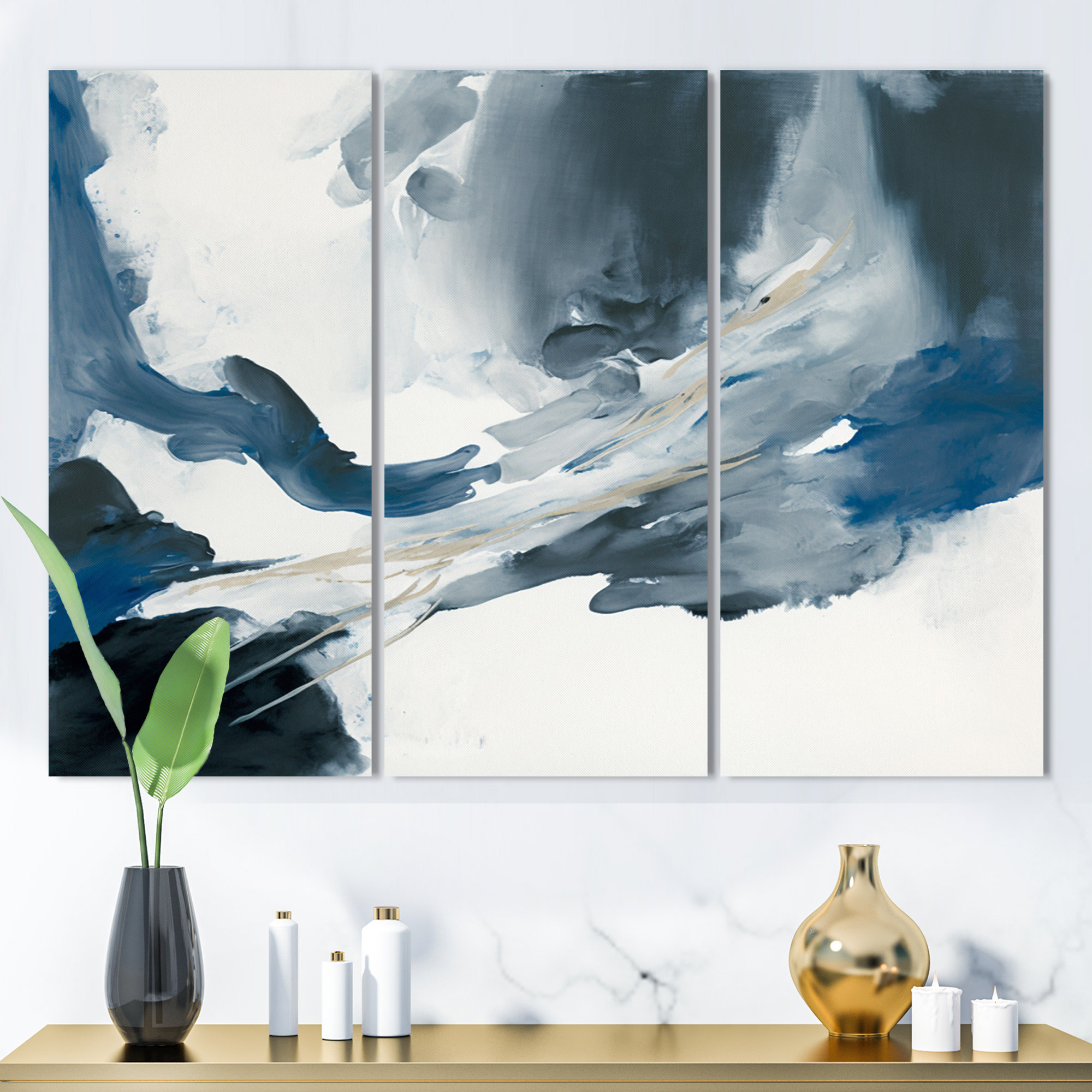 Ivy Bronx Feeling Honolulu Blue VI Feeling Honolulu Blue VI - 3 Piece ...