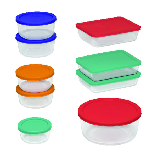 Pyrex Storage Plus Food Storage Container - Set of 9 & Reviews | Wayfair