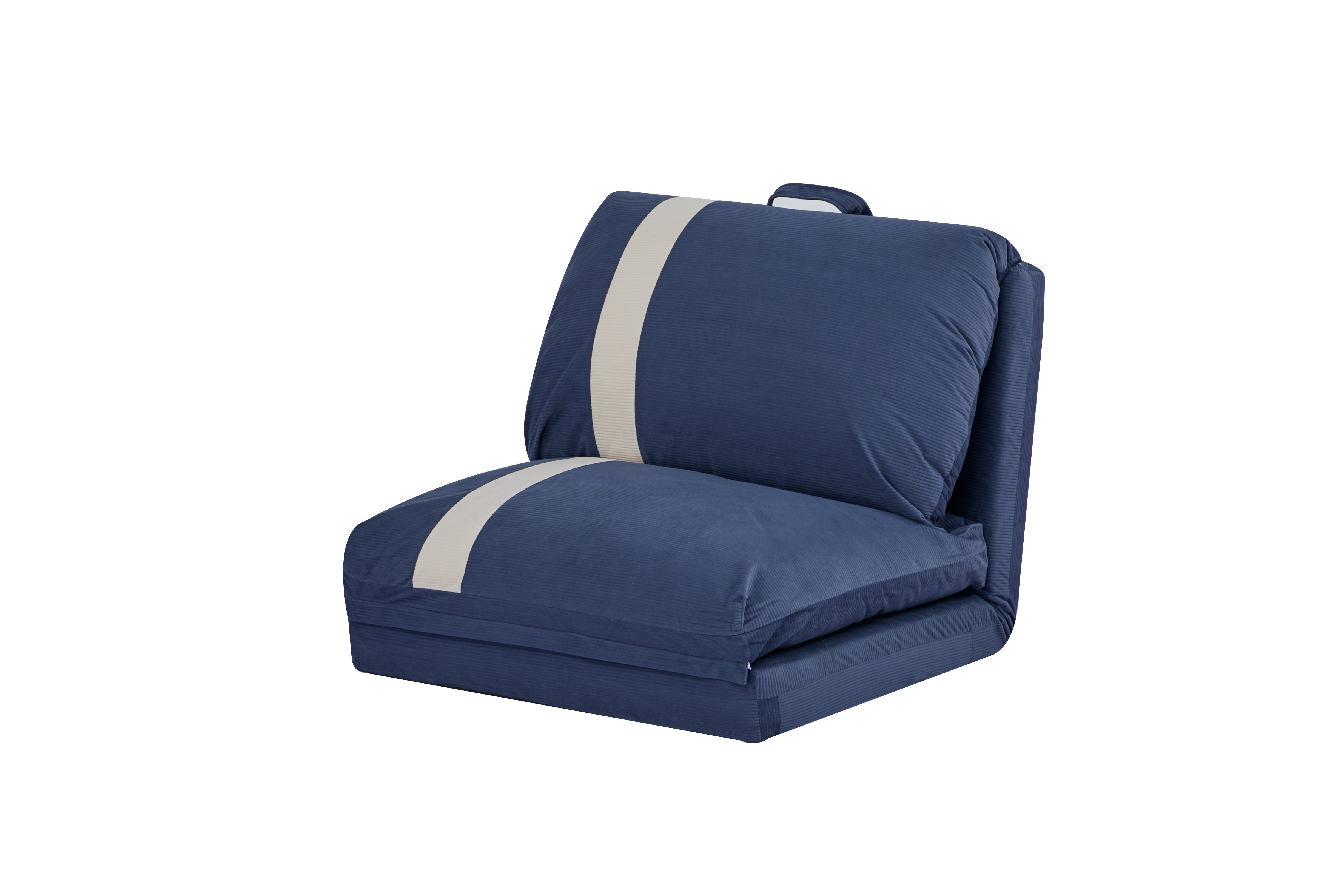 Ebern Designs Perica Compact Modern Japandi Futon Lounge Chair with ...