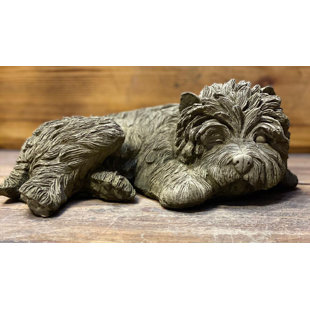 Design Toscano Highland Terrier Digging Dog Statue | Wayfair.co.uk