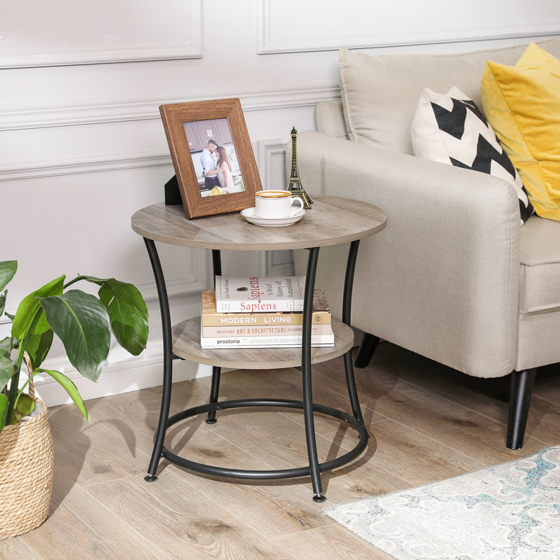 Millwood Pines Rolande End Table with Storage & Reviews | Wayfair