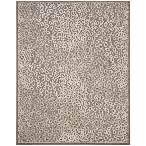 Everly Quinn Sams Bahama Cottage Performance Animal Print Rug | Wayfair