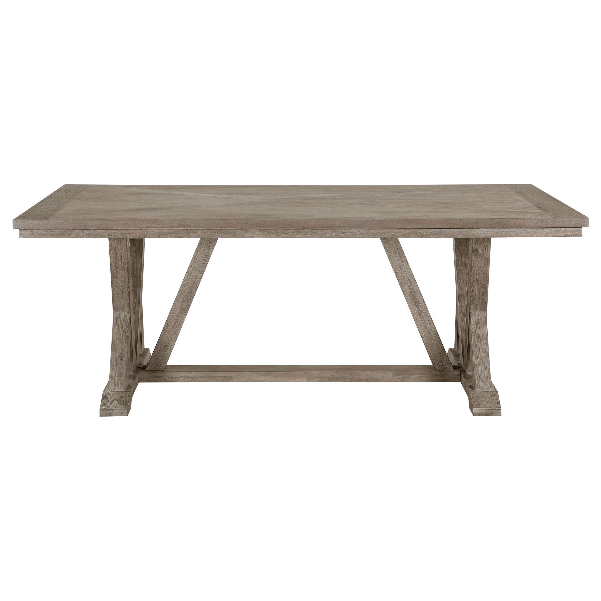 Latitude Run® Cornelia Rectangular 82-inch Dining Table Coastal Grey - Wayfair Canada