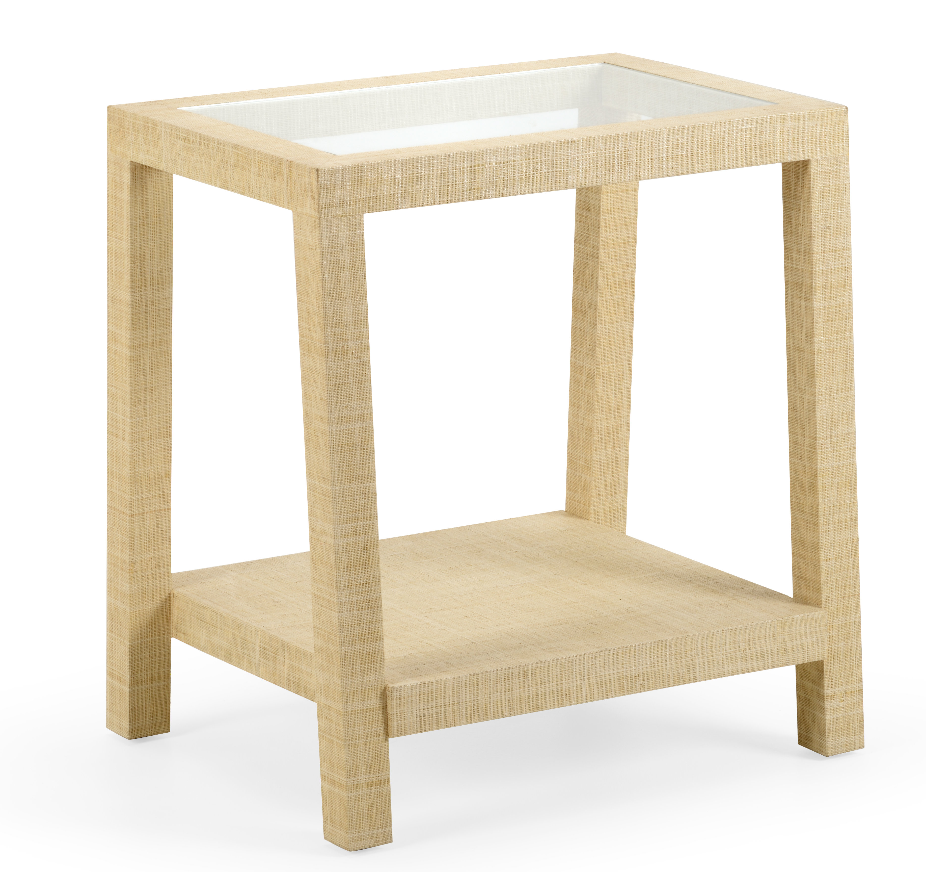 Wildwood Coastal Glass End Table | Wayfair