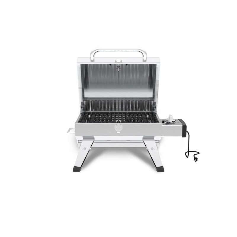 GrillPro Table Top Portable Electric Grill in Stainless Steel & Reviews ...