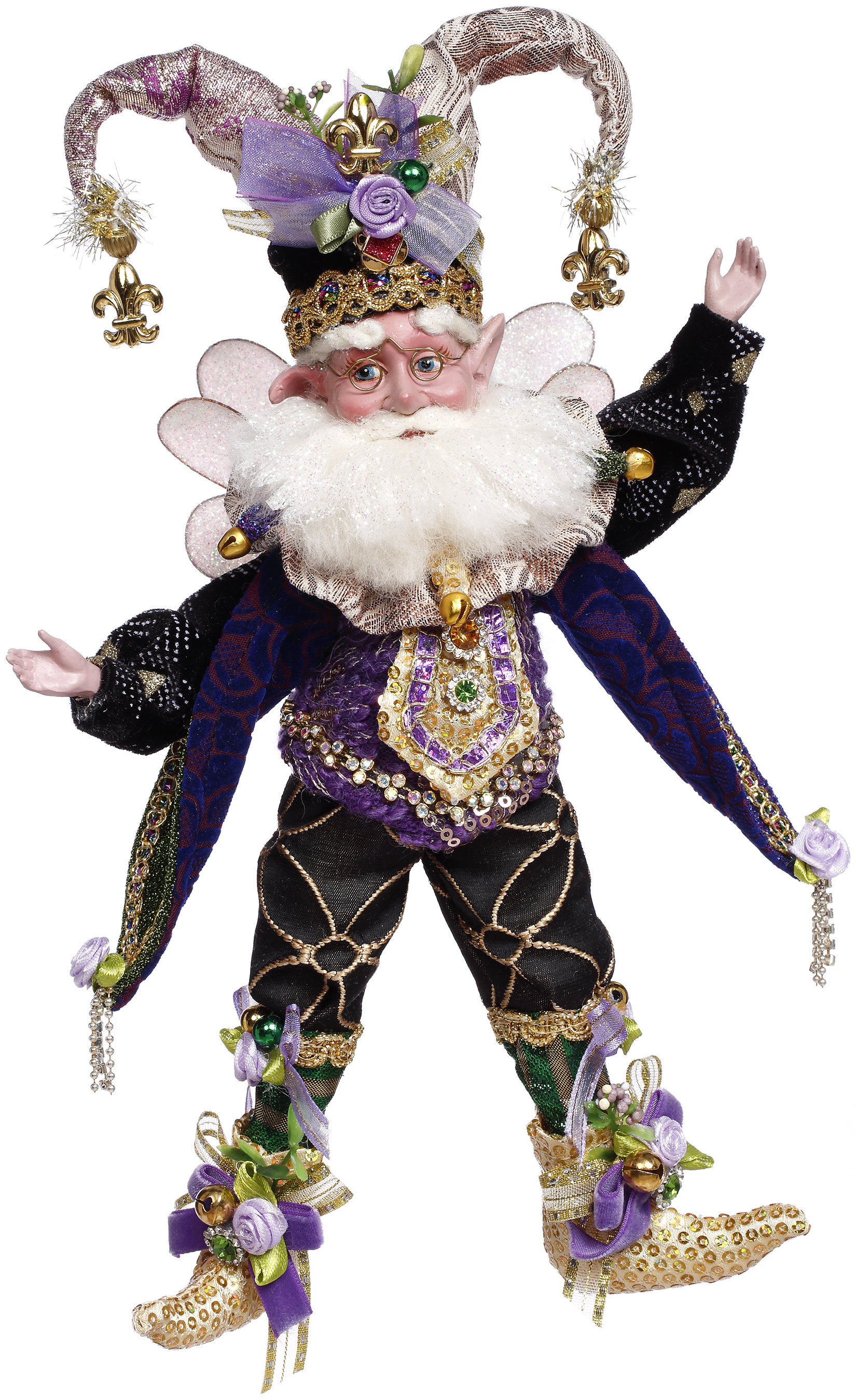 Mark Roberts Mardi Gras Magic Fairy, Small - 11 Inches | Wayfair