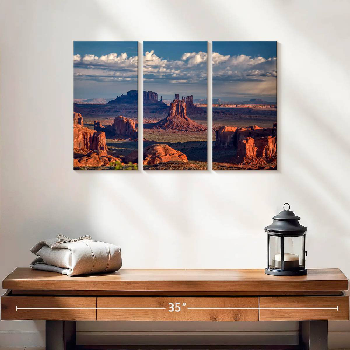 Ebern Designs Sebbie Desert Rock Formations | Wayfair