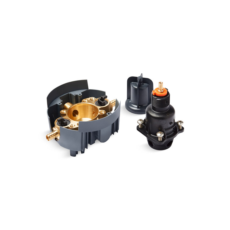 Kohler Rite-Temp Pressure-Balancing Valve Body And Cartridge Kit With ...