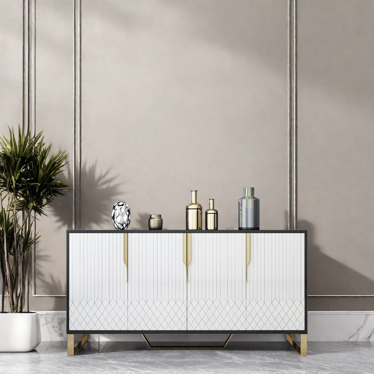 Everly Quinn High End Light Luxury Dining Sideboard | Wayfair