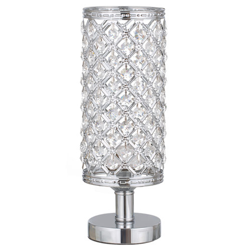 Pewter / Silver Table Lamps You'll Love | Wayfair