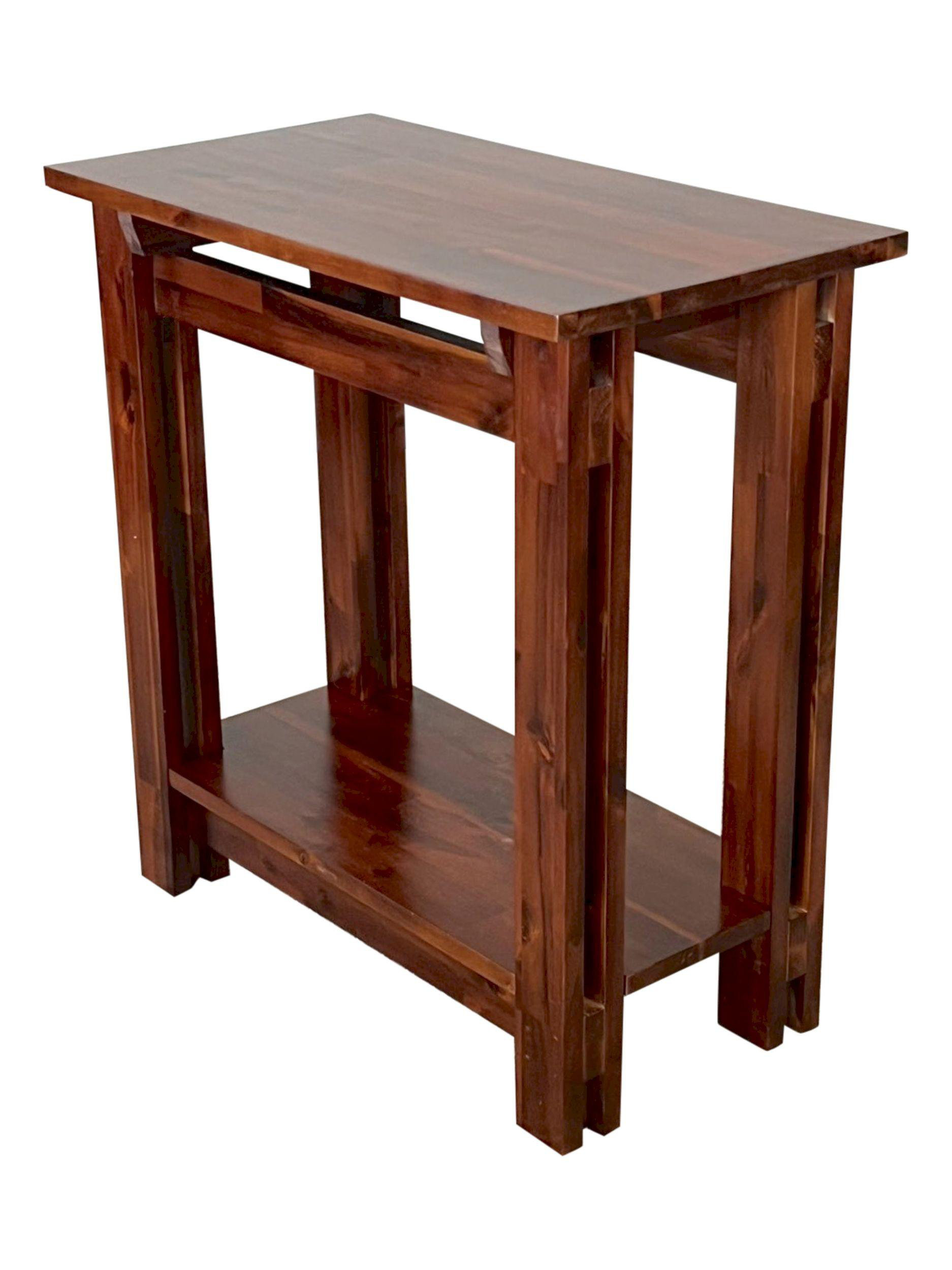 Millwood Pines Damius Solid Wood End Table & Reviews | Wayfair