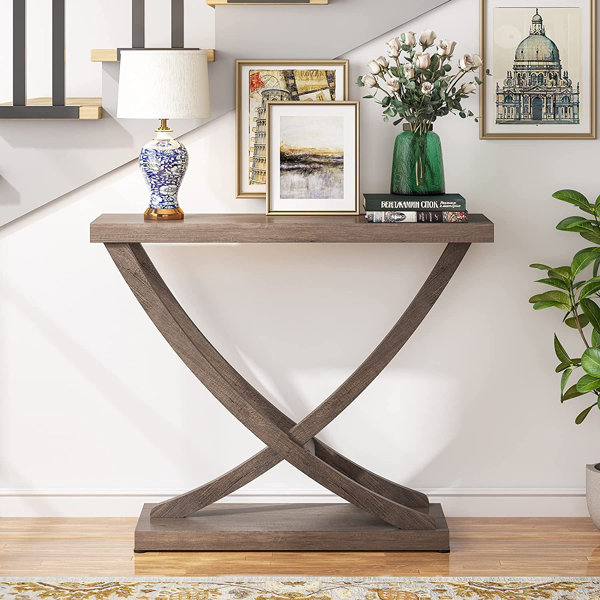 Blue Elephant 90cm Solid Wood Top Console Table & Reviews | Wayfair.co.uk
