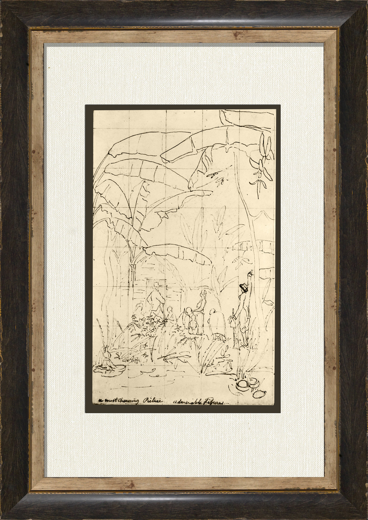 Wendover Art Group Bahamas Travel Study II - Picture Frame Drawing ...