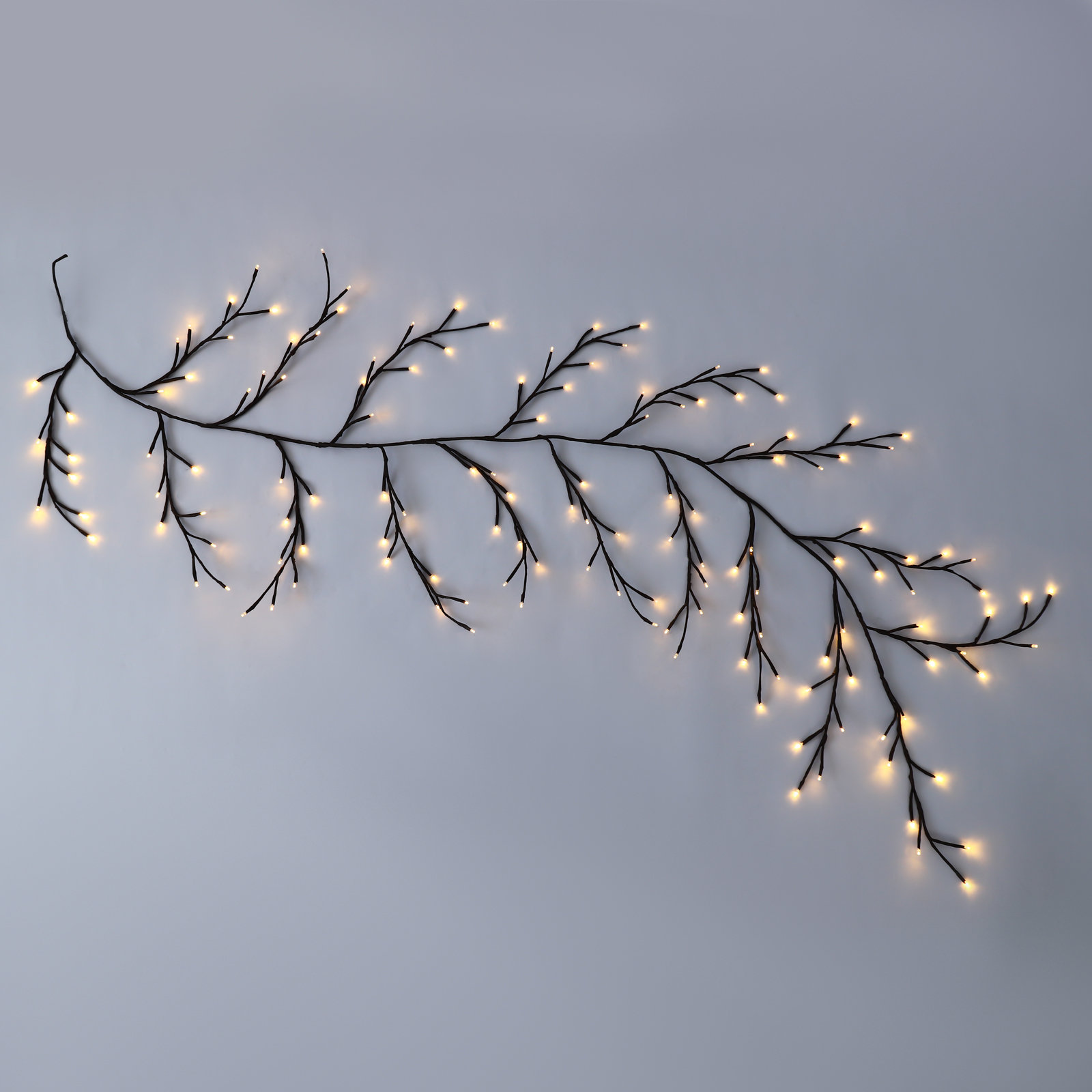 The Holiday Aisle® 7.55Ft.LED Light Artificial Tree Branches Light Vine ...