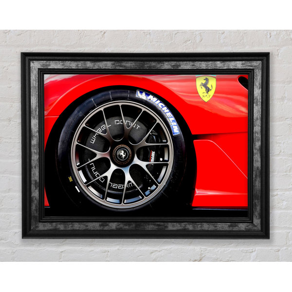 Bright Star Ferrari F430 Wheel - Single Picture Frame Art Prints ...
