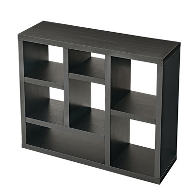 Latitude Run® Open Wooden Shelf Bookcase Freestanding Display Cabinet ...