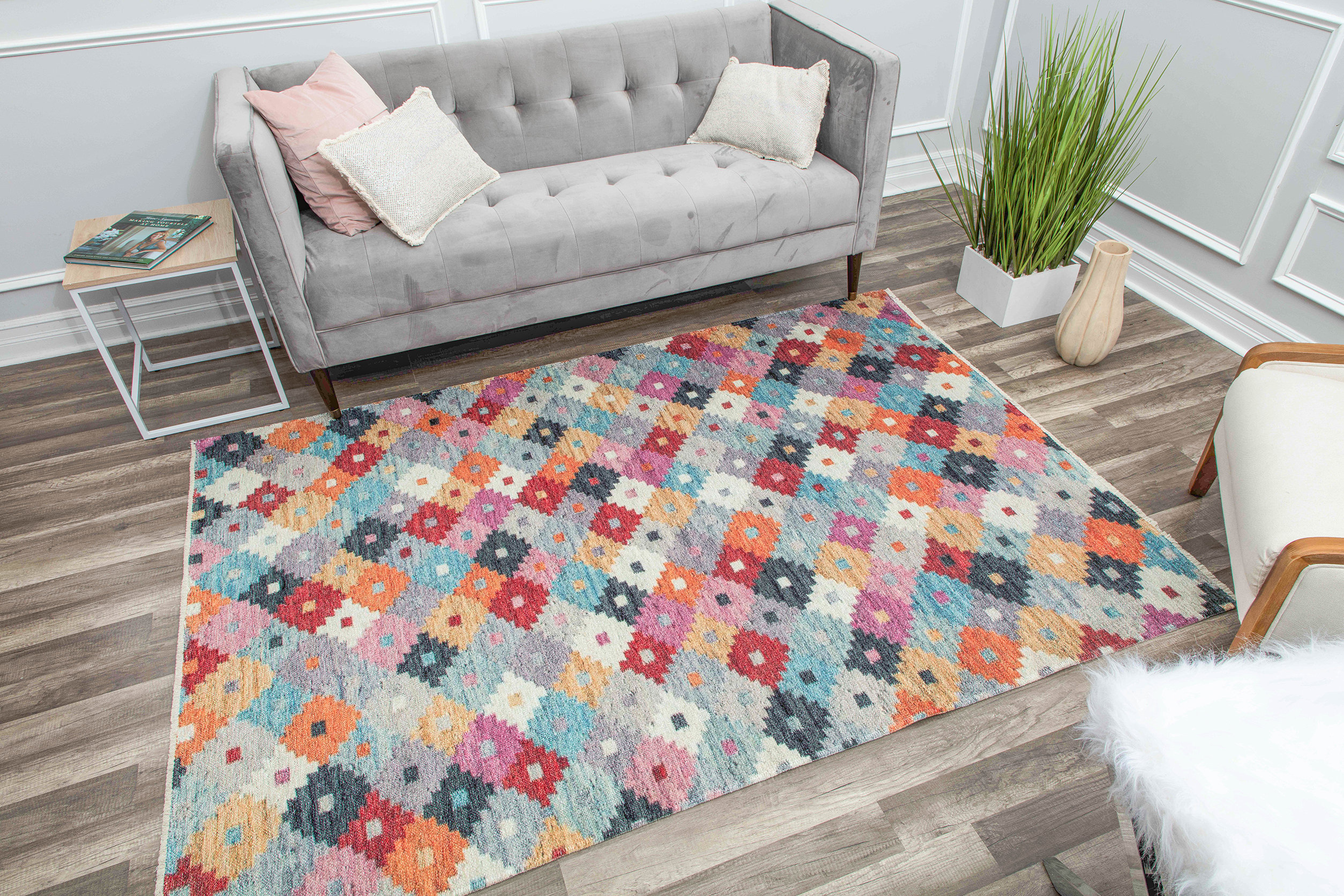 Union Rustic Iggi Vintage Daisy Doolittle Area Rug | Wayfair