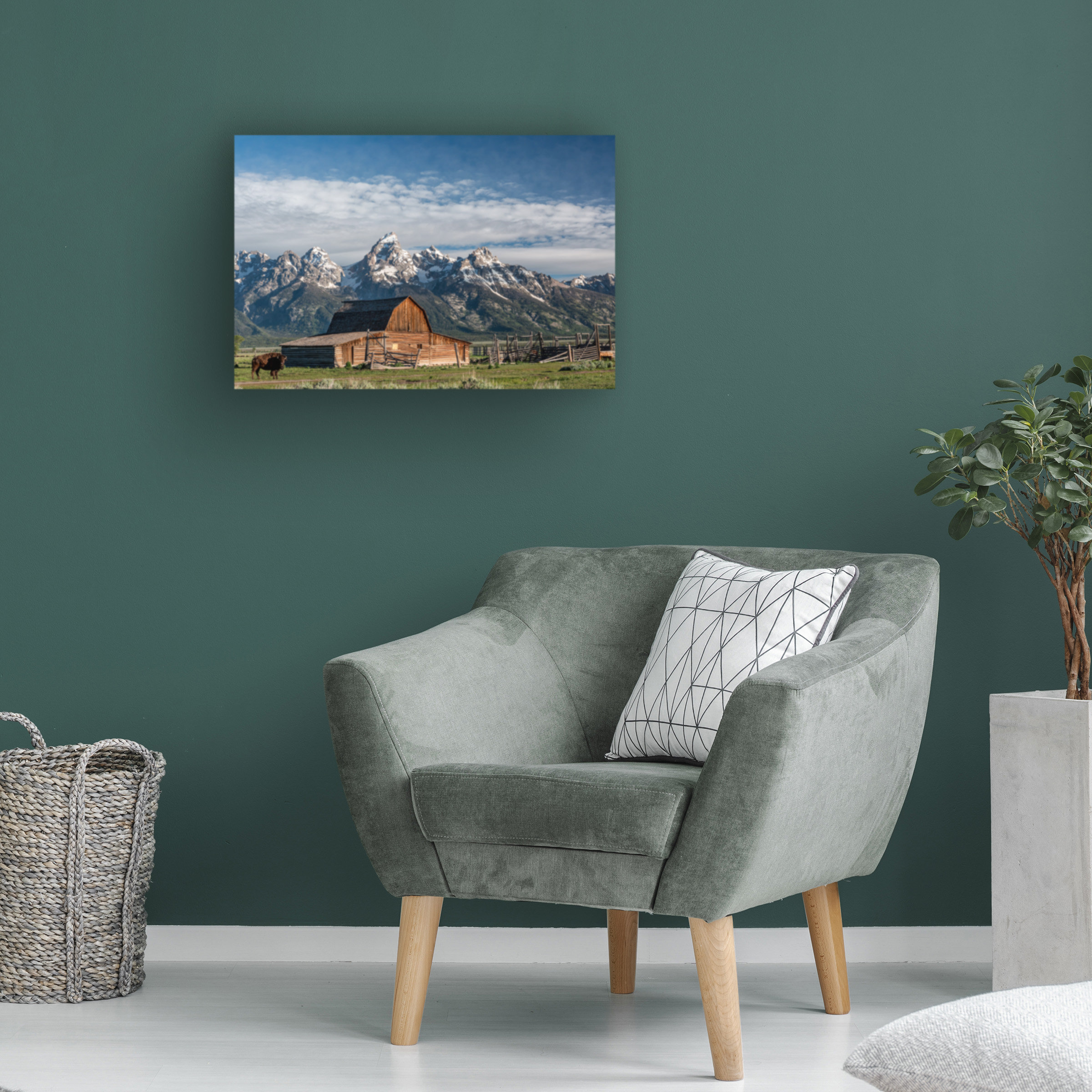 Ophelia & Co. Wrapped Canvas Wall Art - Jon Evan 'Roaming the Range ...