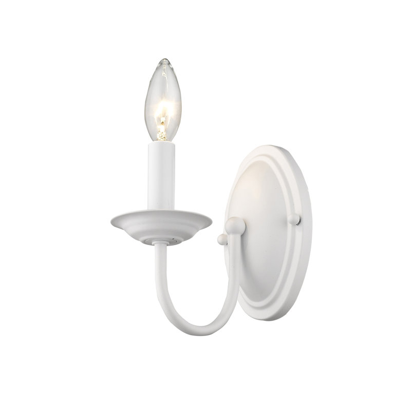 Lark Manor Maynes Steel Candle Wall Light & Reviews | Wayfair
