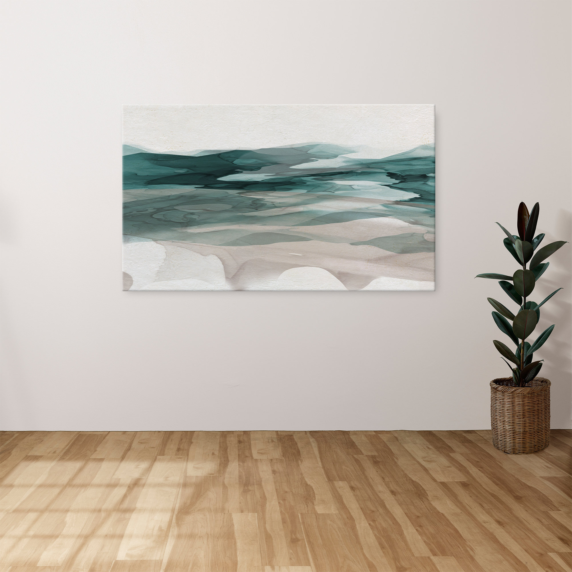 Brayden Studio® "Mountain Rain" by Carol Robinson Print on Canvas | Wayfair