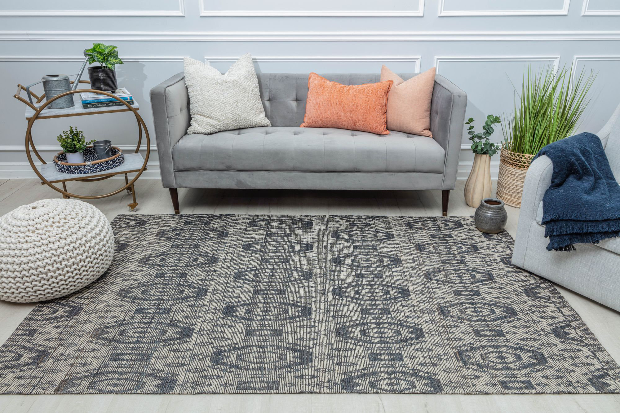 Union Rustic Gideon Bohemian Nines Area Rug | Wayfair