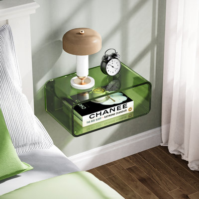 acrylic bedside table