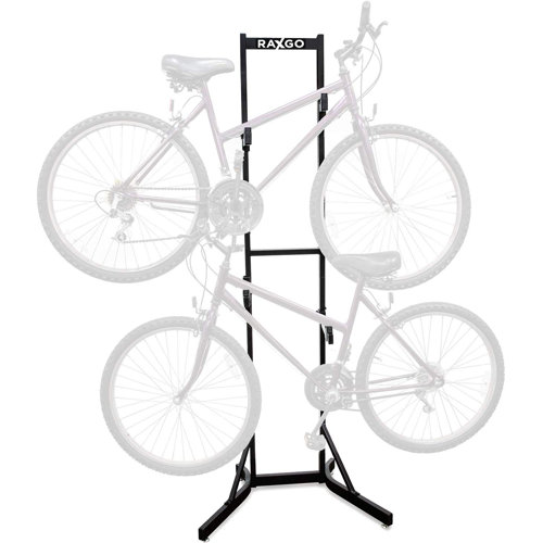 RaxGo Steel Freestanding Adjustable Bike Rack & Reviews | Wayfair