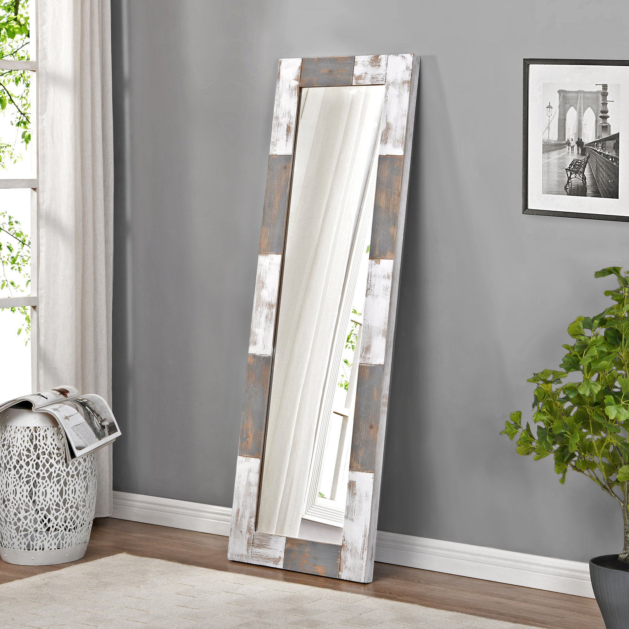 Dovecove Rustic Accent Mirror & Reviews | Wayfair