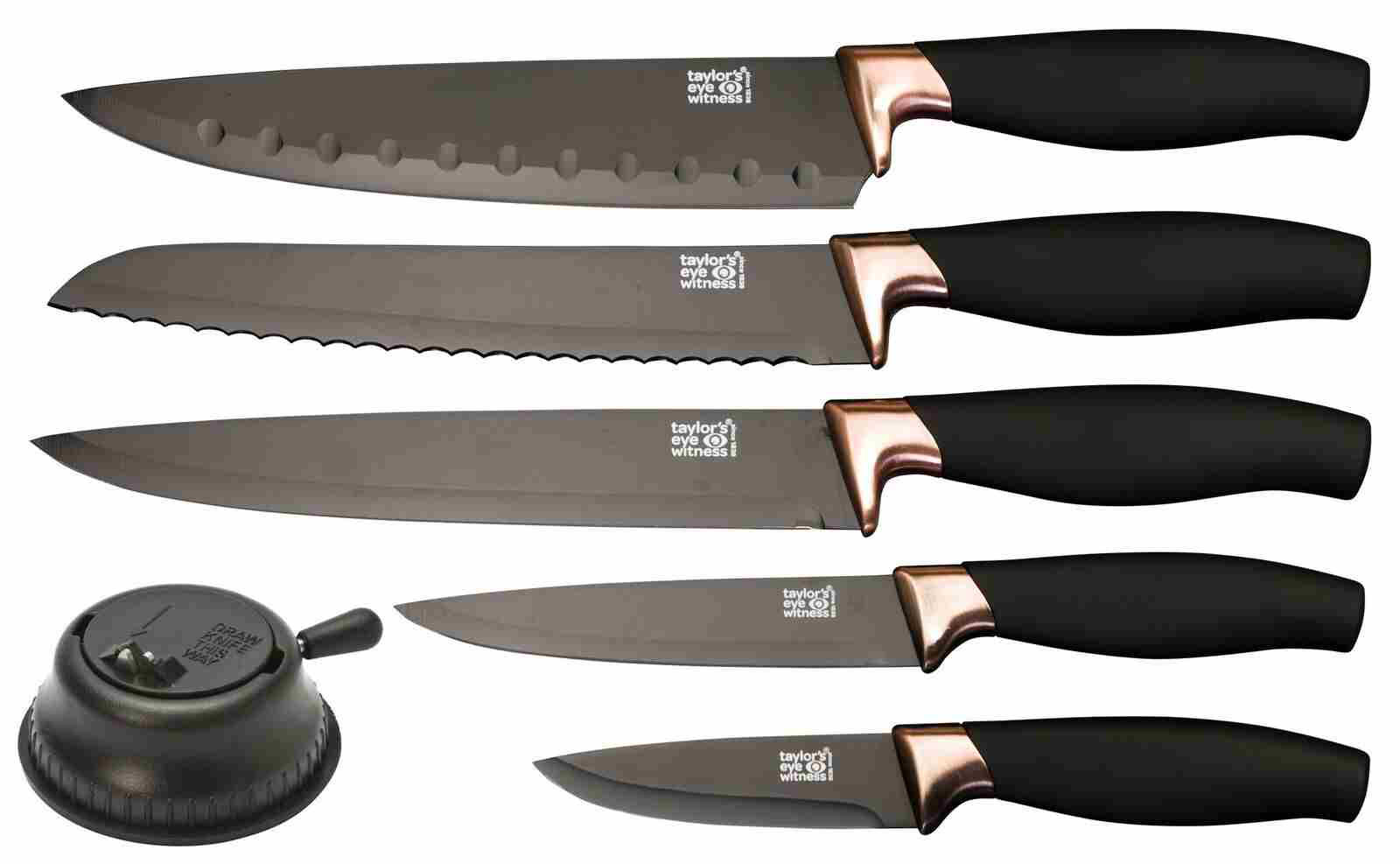 David Shaw Silverware Brooklyn 5 Piece Knife Set & Reviews | Wayfair