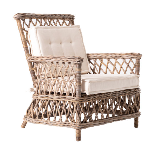 Rosecliff Heights Bering Cross Back Arm Chair & Reviews | Wayfair
