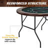 Barrington Billiards Company Barrington Billiards 6 Player Poker Table ...