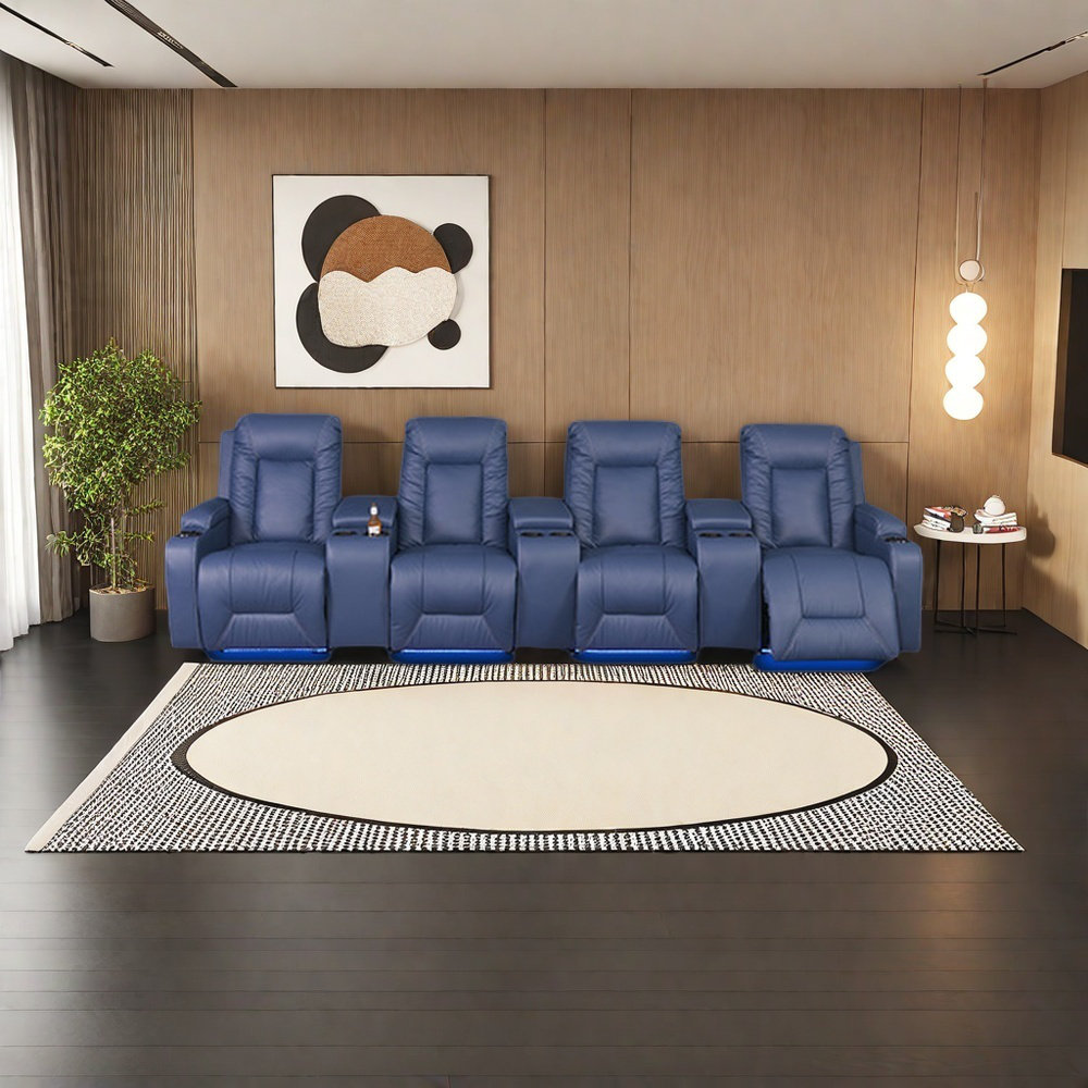ANCOREY Private home cinema video room film sofa - Wayfair Canada