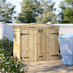 WFX Utility Wooden Double Bin Store | Wayfair.co.uk
