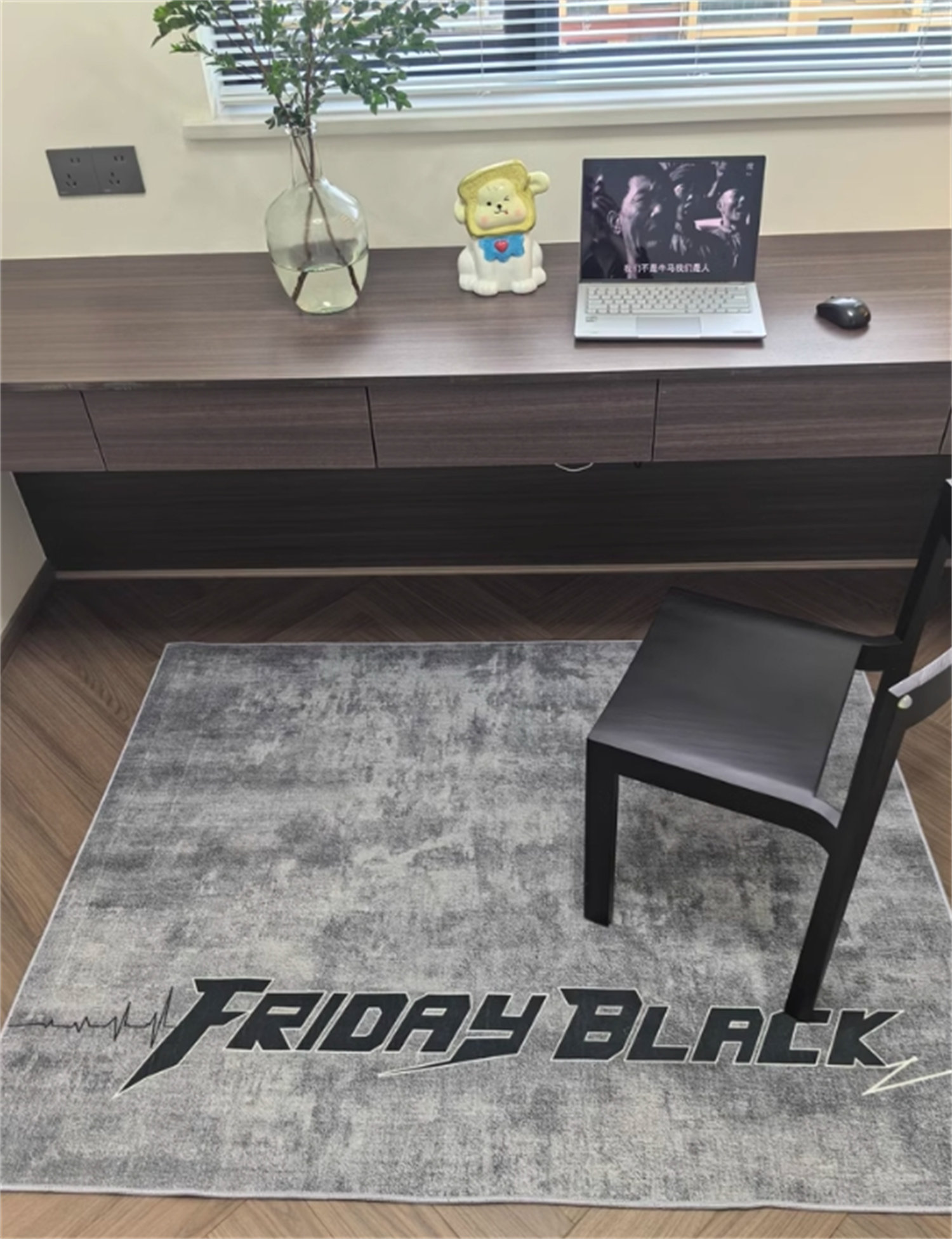 JINXI Study Room Carpet - Desk Chair Mat, High-End Bedroom Wood Floor ...