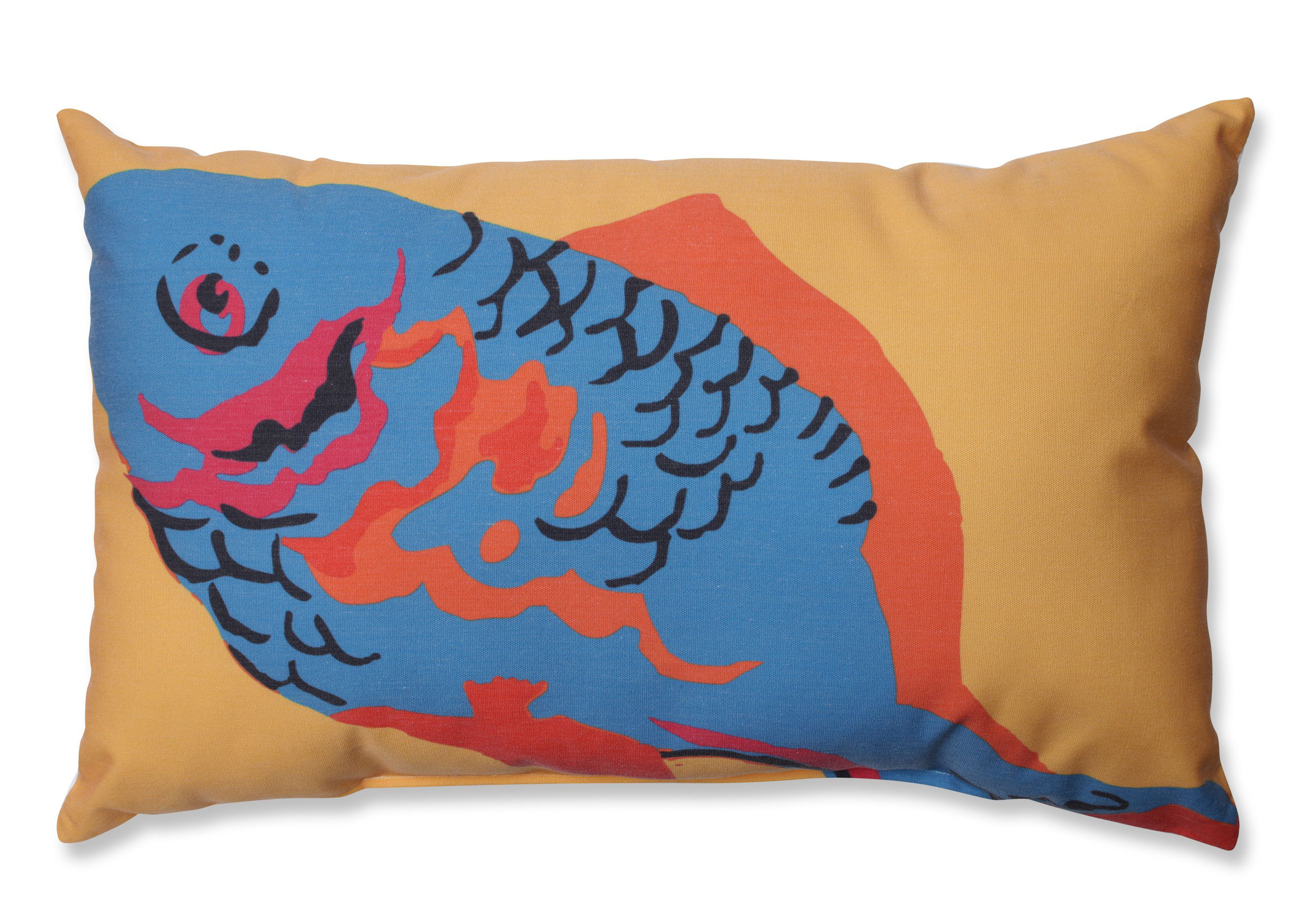 Pillow Perfect Fish Lumbar Pillow | Wayfair