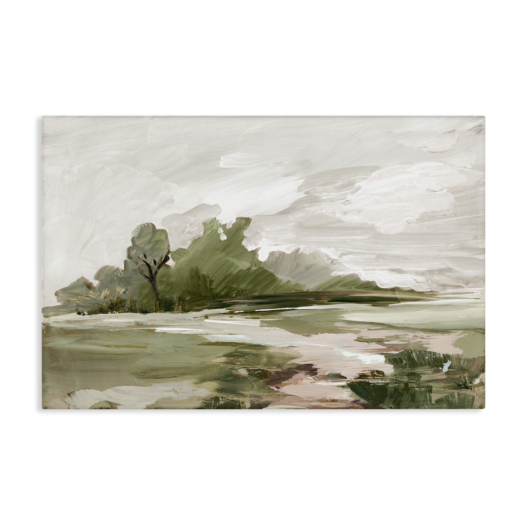 Ophelia & Co. Countryside with Distant Trees Canvas Wall Art by Lera ...