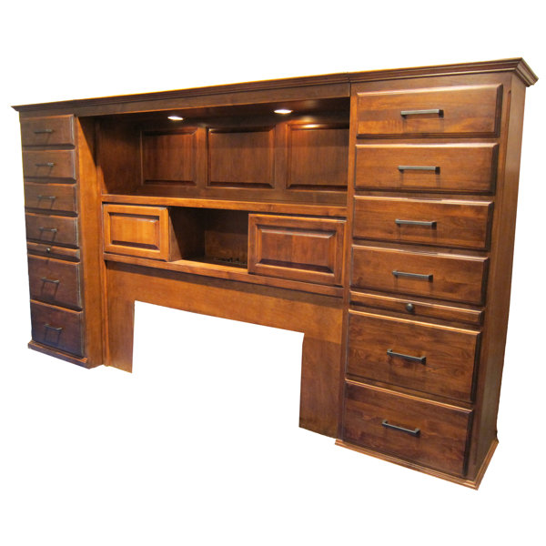 Forest Designs 3 Piece Mid Wall Bedroom Set | Wayfair