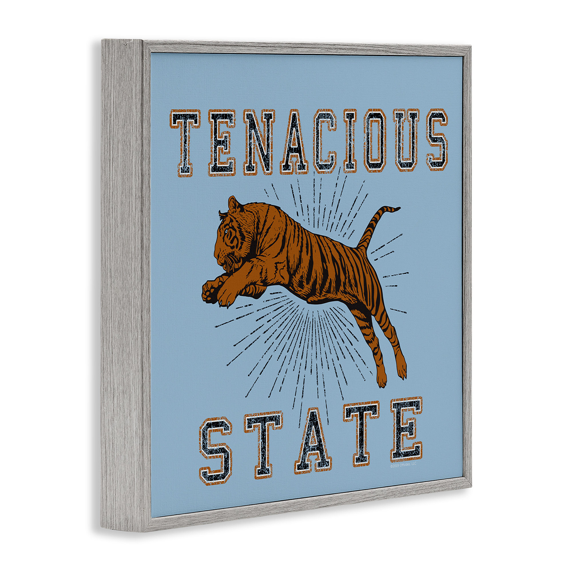Charlton Home® Tenacious Tiger State Giclee Art by Spirit Animals/Life ...