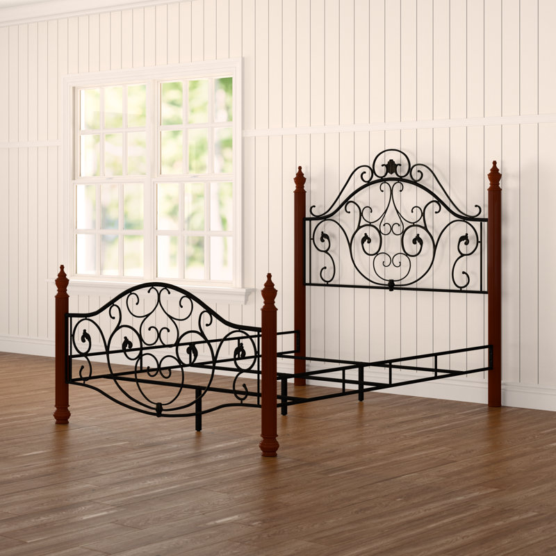 Three Posts™ Mariners Solid Wood Standard Bed & Reviews | Wayfair