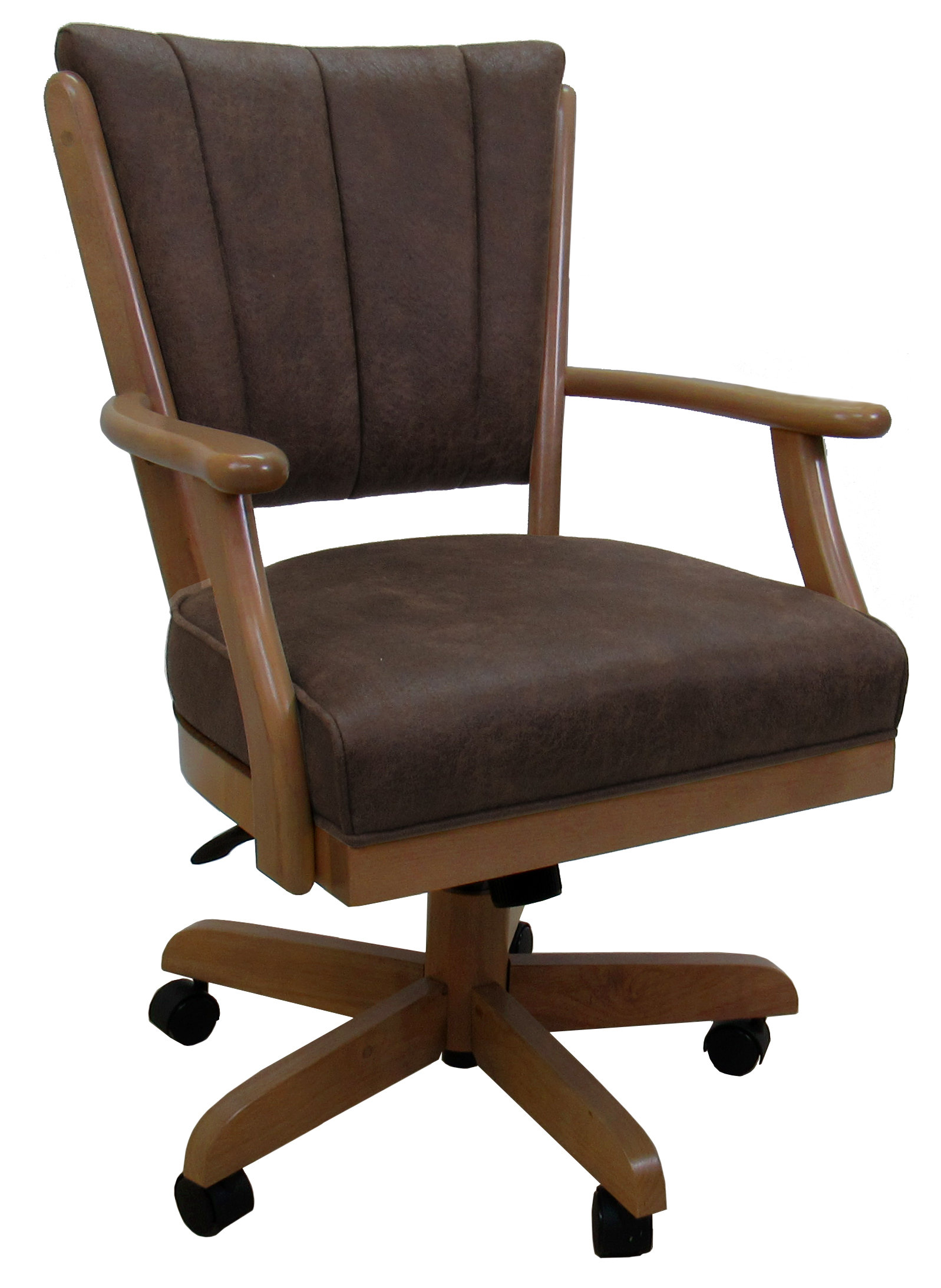 Red Barrel Studio® Classic Swivel Tilt Kitchen Caster Chair With Wheels ...