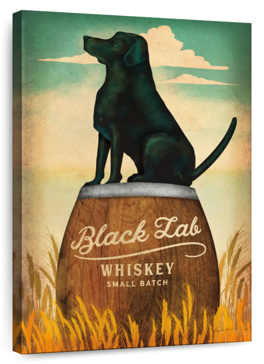 Ebern Designs Brampt Black Lab Whiskey | Wayfair